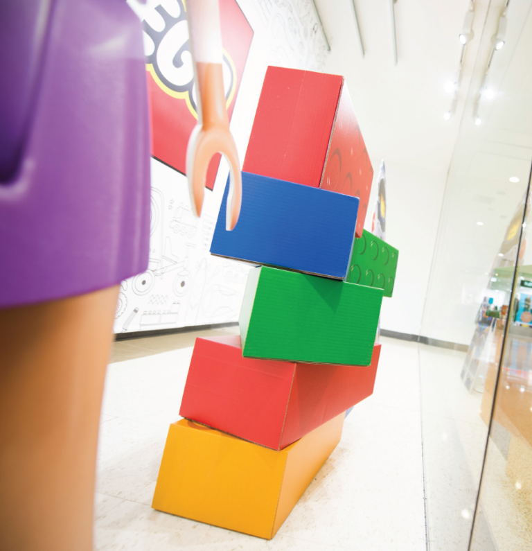 Big W - Lego Window Display - Dashing Group