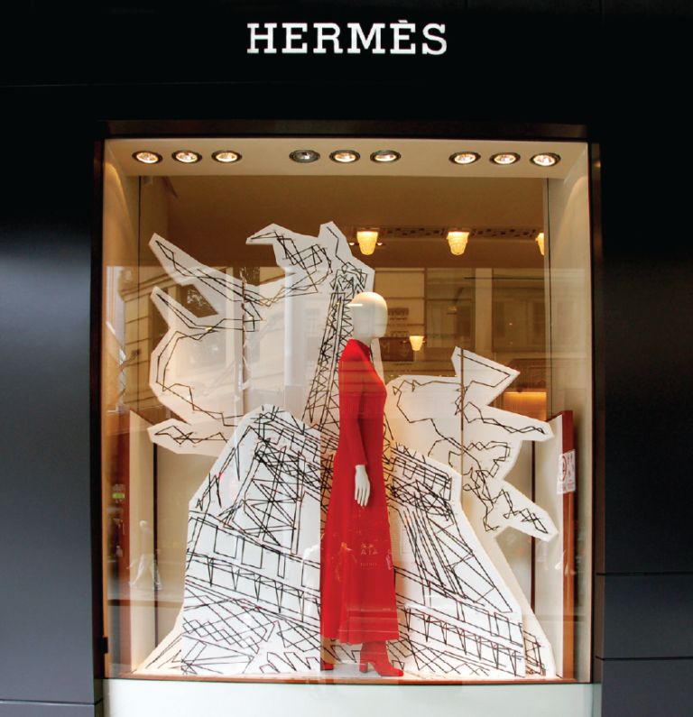 Hèrmes Australia - Cities Window Display - Dashing Group