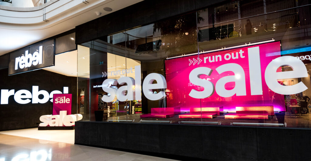 Super Retail Group - Rebel Sport Run Out Sale Campaign - Dashing Group