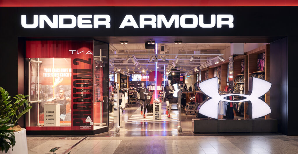 Under Armour - HOVR Phantom 2 Window and Store Displays - Dashing Group